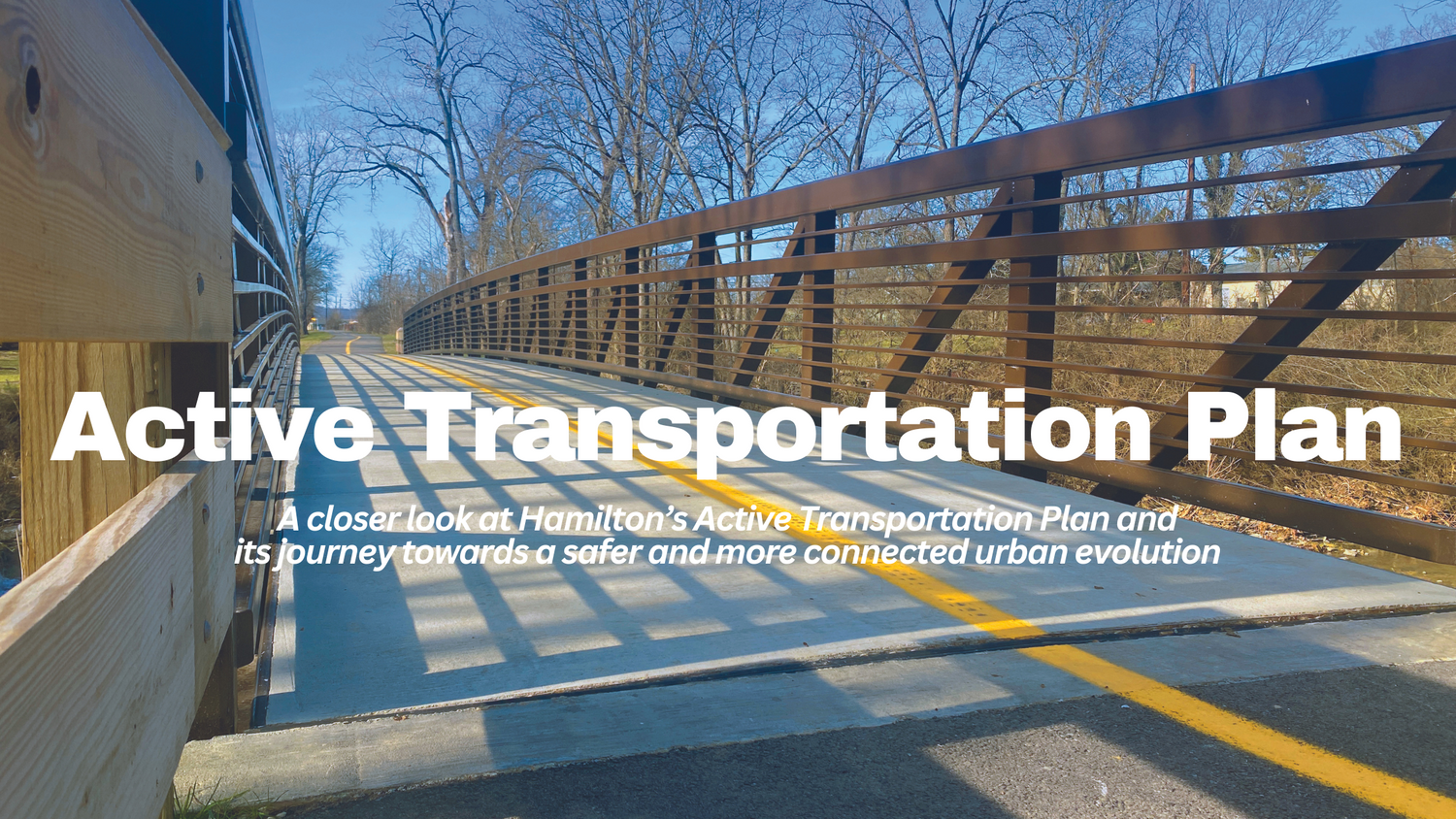 Active Transportation Plan – The Hamiltonian